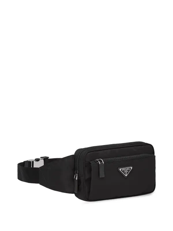 Prada Re-nylon And Saffiano Leather Belt Bag