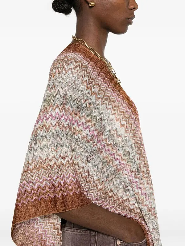 Missoni Fringed Slip-on Poncho