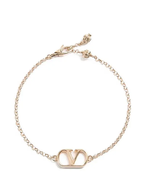 Valentino Garavani Vlogo Metal Bracelet - Silver