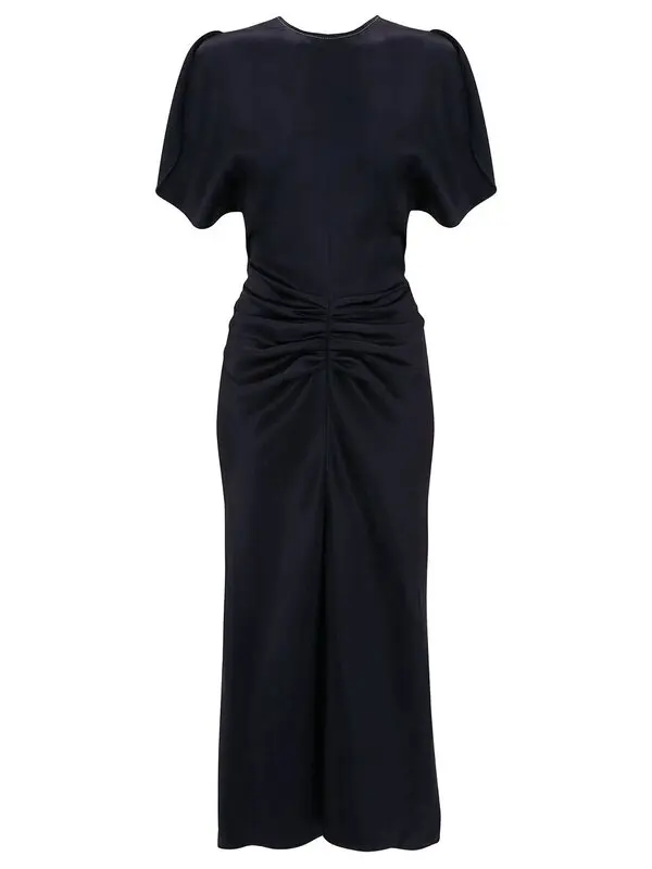 Victoria Beckham Bela Midi Dress - Blue