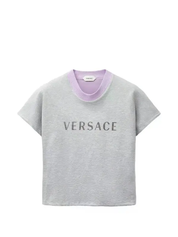 Versace Logo Print T-shirt