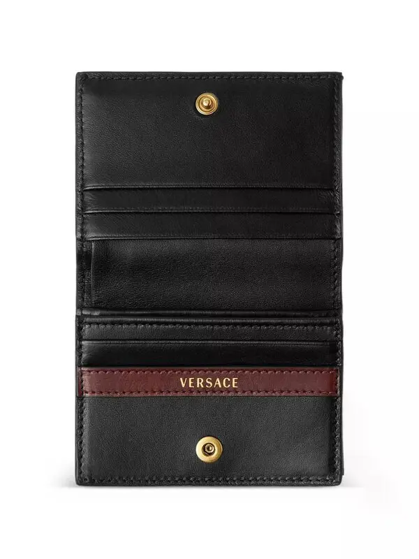 Versace Roomy Leather Wallet