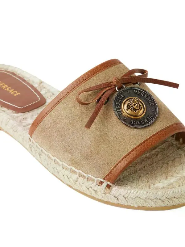 Versace Medusa Plaque Espadrilles