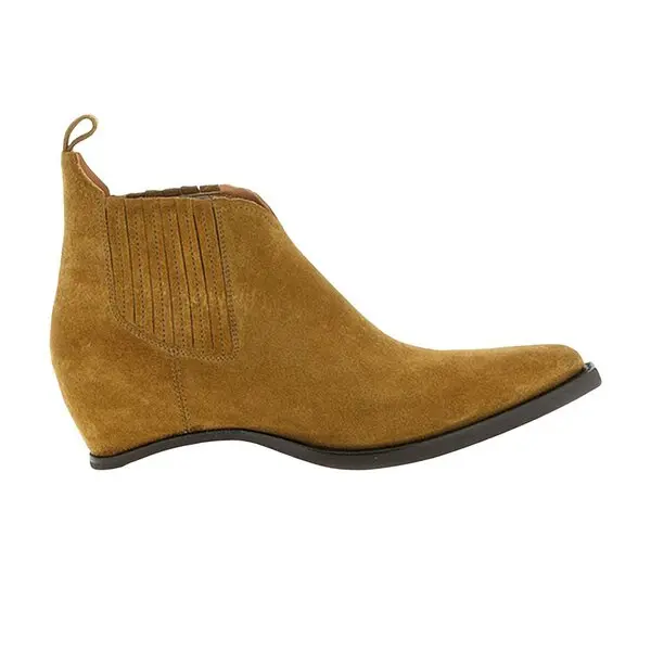 MAISON MARGIELA Heel-less Western Chelsea Boot 'tan - Brown