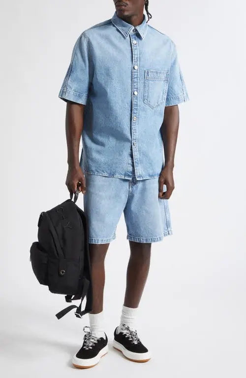 Givenchy Distressed Italian Denim Shorts