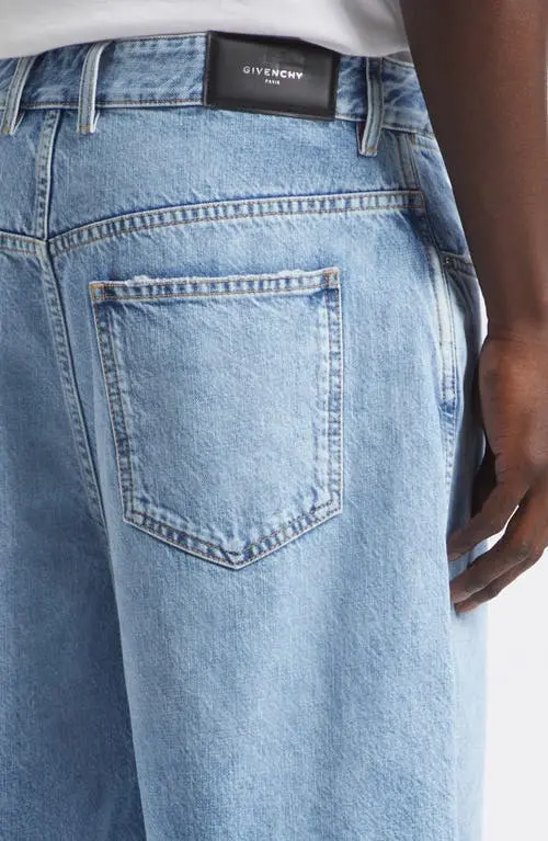 Givenchy Distressed Italian Denim Shorts
