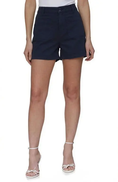 Bagatelle Patch Pocket Stretch Cotton Shorts