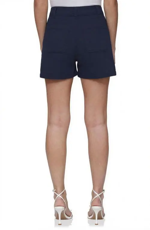 Bagatelle Patch Pocket Stretch Cotton Shorts