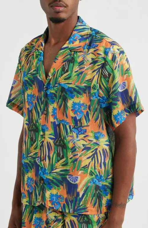 RIZORT Palm Camp Shirt