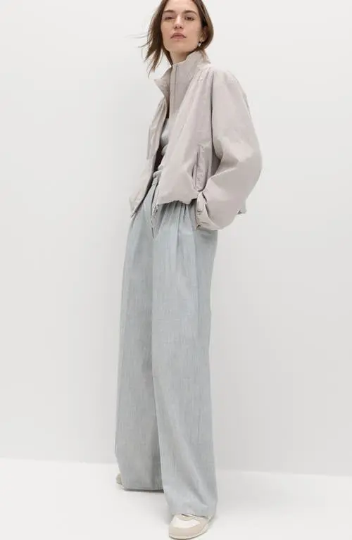 M&s Funnel Neck Zip-up Jacket