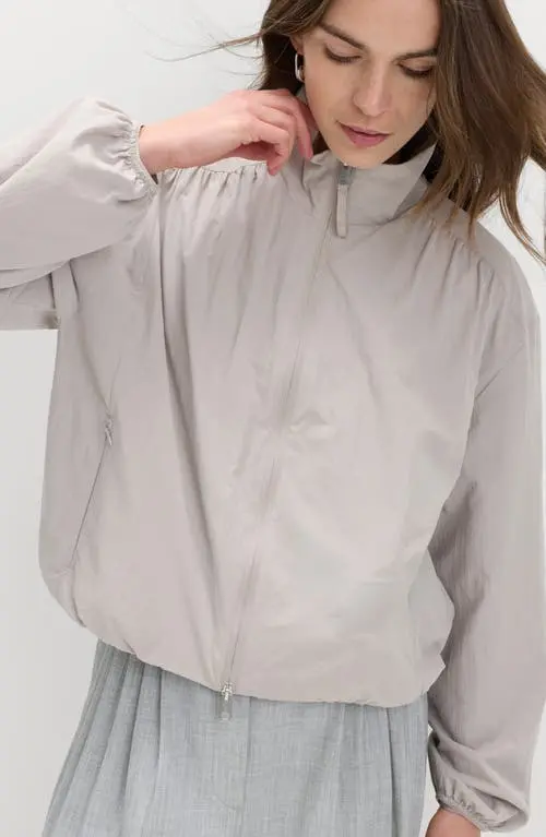 M&s Funnel Neck Zip-up Jacket