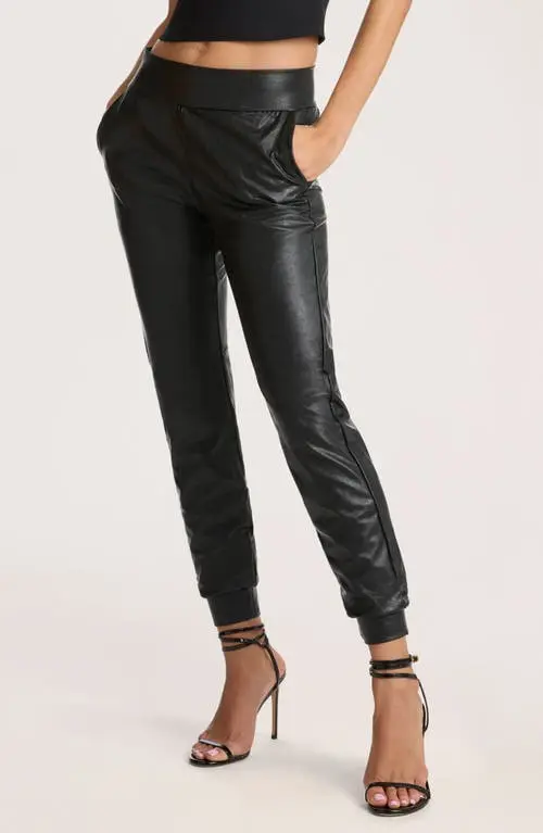 Commando Faux Leather Relaxed Fit Joggers