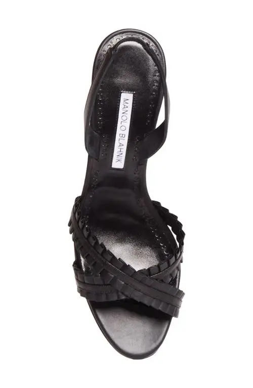 Manolo Blahnik Volusan Slingback Sandal