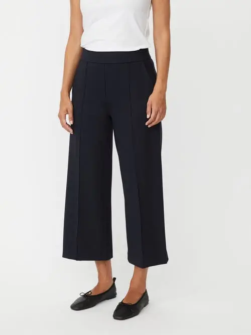 MASAI COPENHAGEN Mapiana Cropped Culotte Pants - Navy