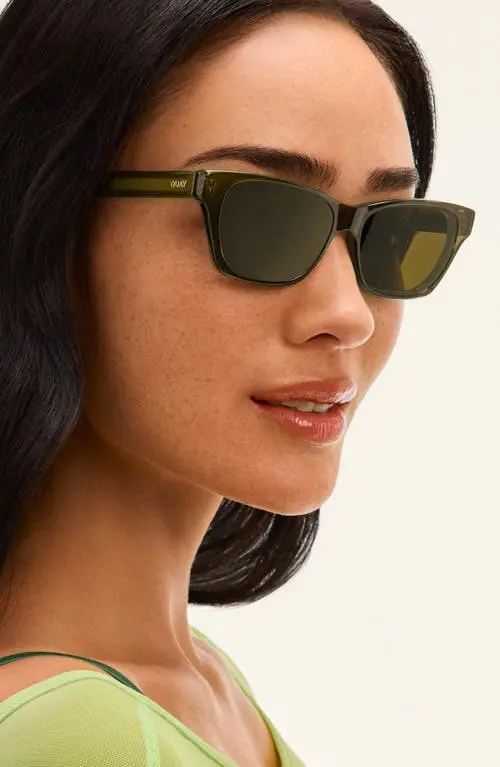 Quay In The City Sunglasses - Olive/olive