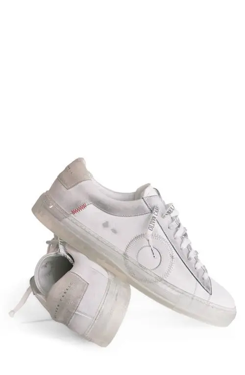 OLIVER CABELL Low Top Sneakers With Distressed Details