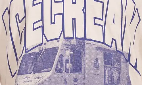 ICECREAM Ride Cotton Graphic T-shirt