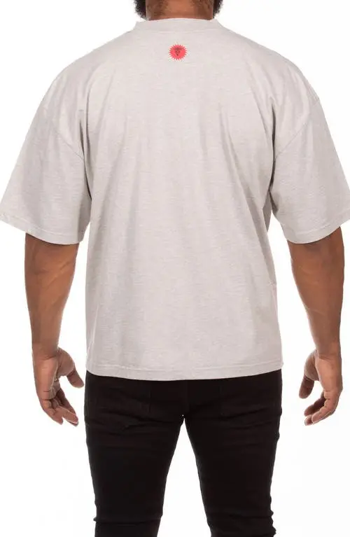 ICECREAM Fudge Graphic T-shirt - Heather Grey