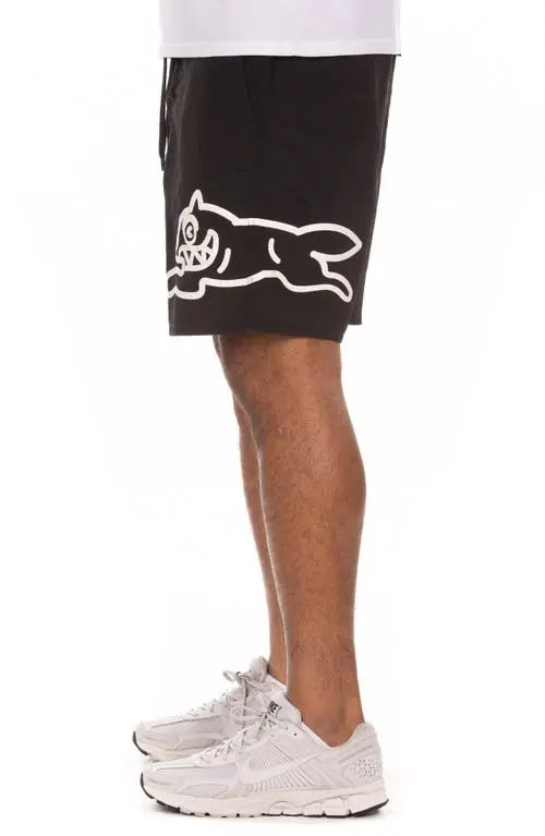 ICECREAM Running Dog Nylon Drawstring Shorts