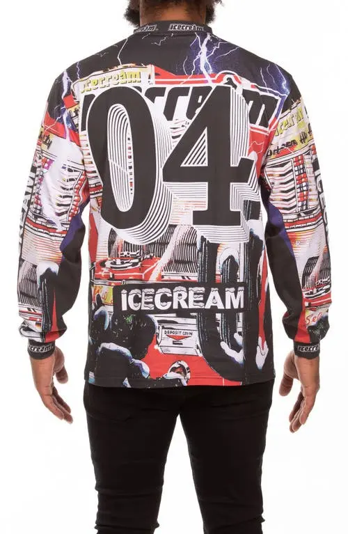 ICECREAM Yojimbo Cotton Jersey Graphic Long Sleeve T-shirt