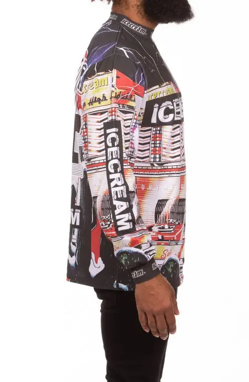 ICECREAM Yojimbo Cotton Jersey Graphic Long Sleeve T-shirt