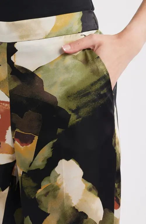 Anne Klein Abstract Print Pants