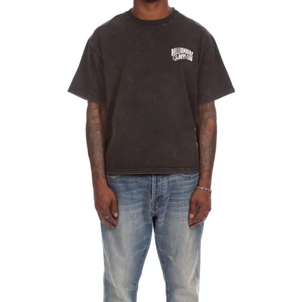 BILLIONAIRE BOYS CLUB Faded Curve Graphic T-shirt - Black