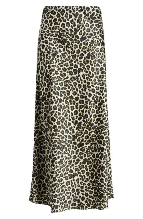 Anne Klein Print Flare Maxi Skirt