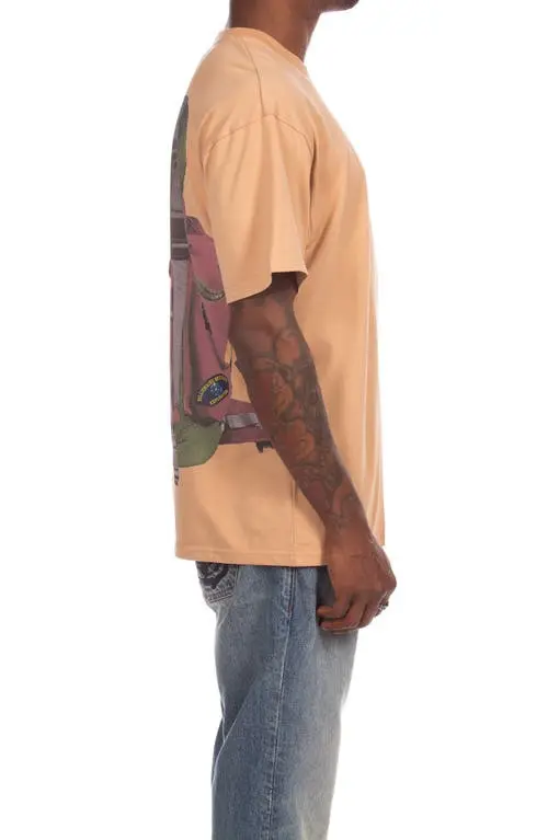 BILLIONAIRE BOYS CLUB Trailblazer Graphic T-shirt - Sesame