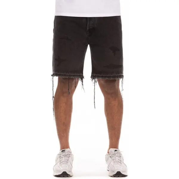 BILLIONAIRE BOYS CLUB Bb Evo Cutoff Denim Shorts - Dark Hive