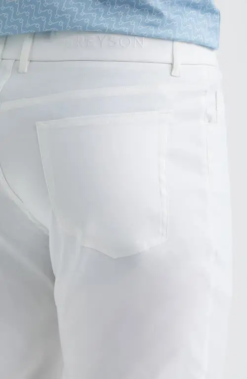 Greyson Wainscott 5-pocket Technical Polyester Pants