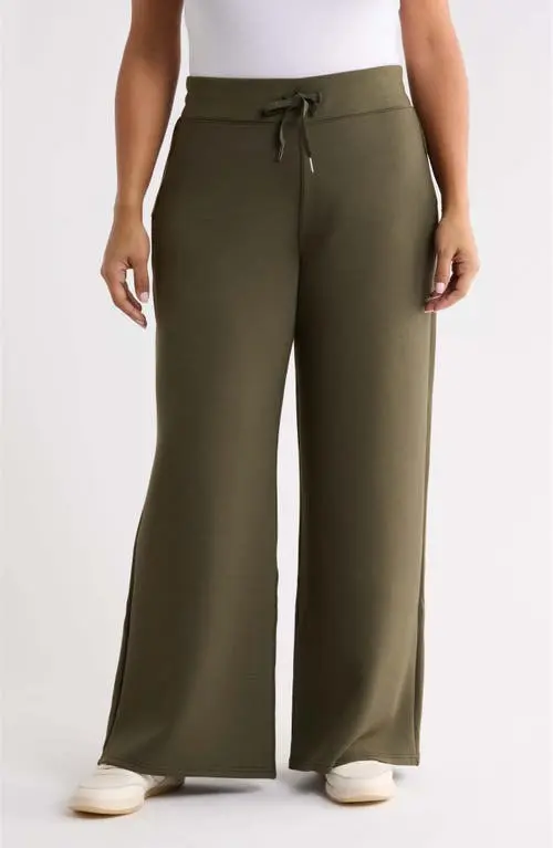 Spanx Airessentials® Pull-on Wide Leg Pants - Monstera