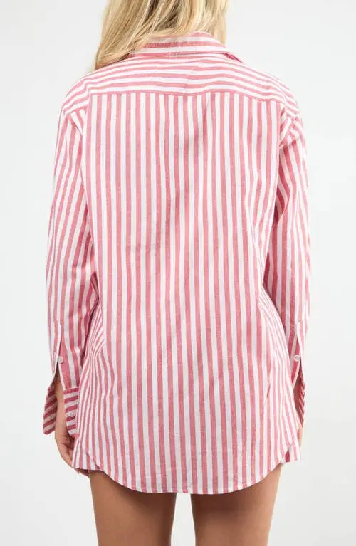 VIENS AVEC MOI The Summer Cotton Boyfriend Shirt