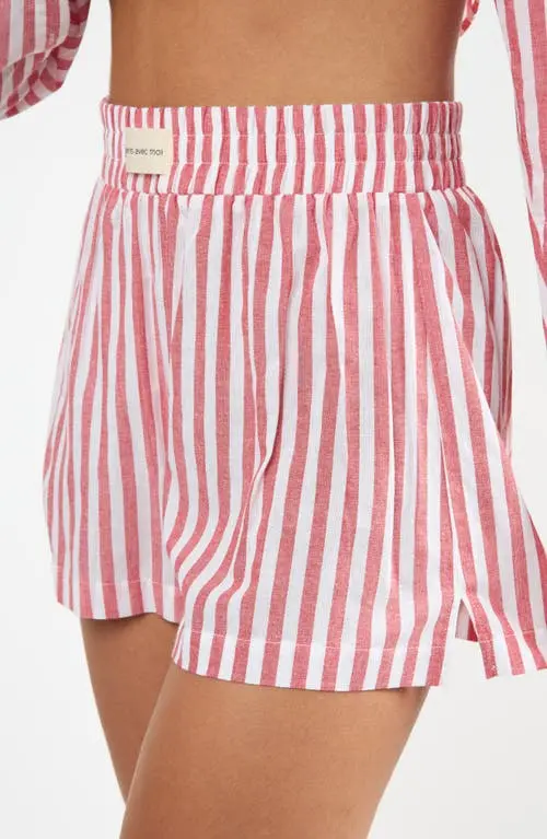 VIENS AVEC MOI The Summer Stripe Boxer Shorts