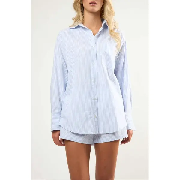 VIENS AVEC MOI The Hamptons Oxford Cotton Shirt