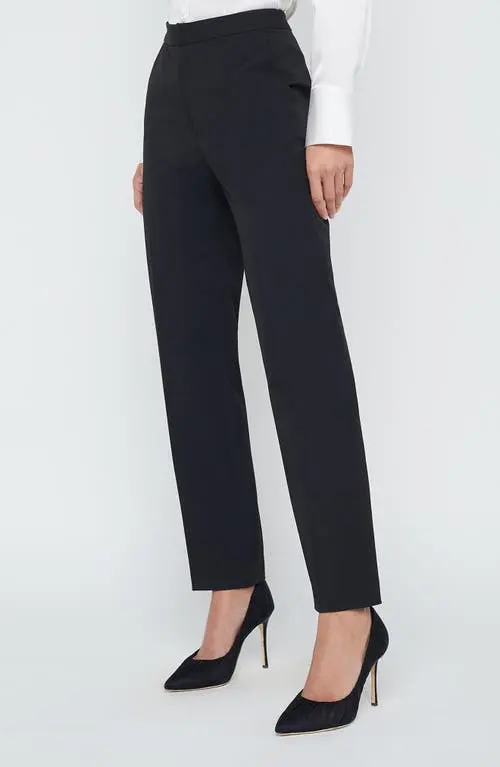 L'Agence Rebel Side Stripe Wide Leg Trousers