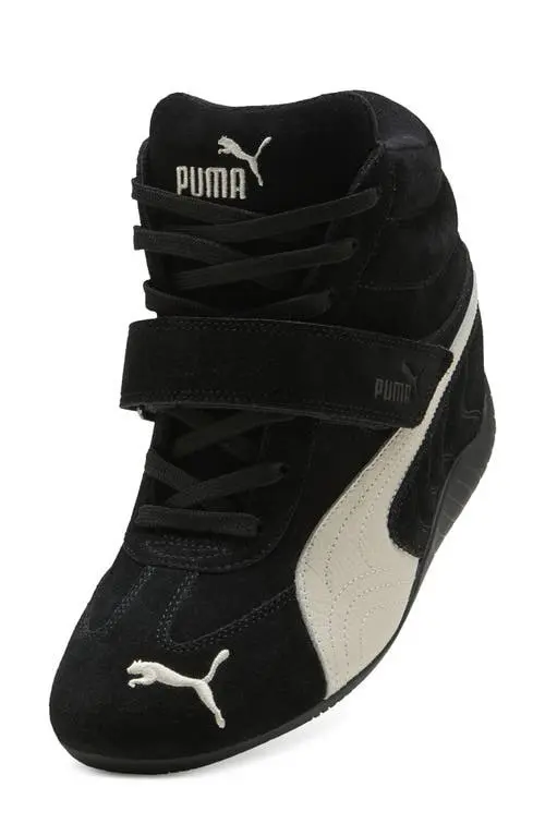 PUMA Speedcat Wedge Sneaker - Black