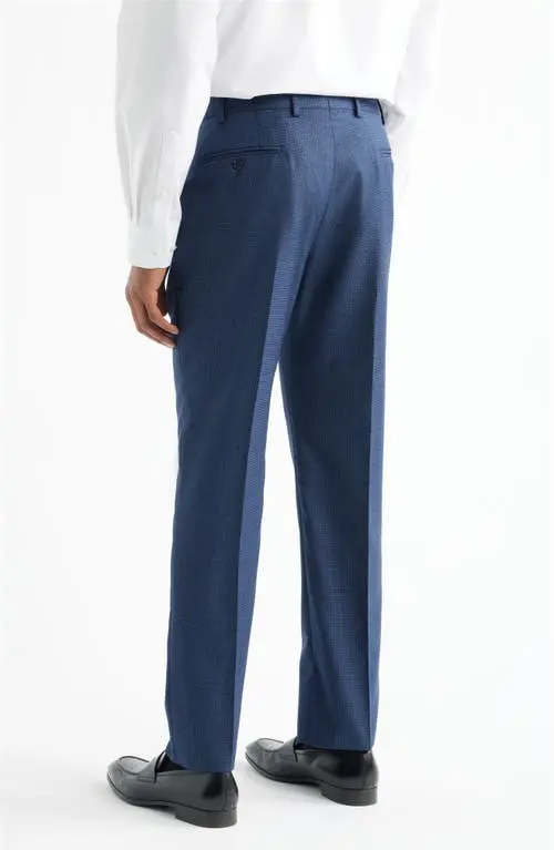 Emporio Armani Textured Virgin Wool Trousers