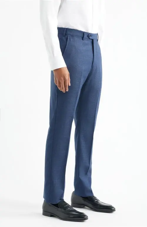 Emporio Armani Textured Virgin Wool Trousers