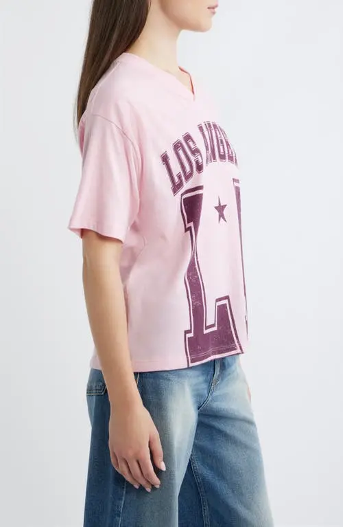 VINYL ICONS La Graphic Football T-shirt