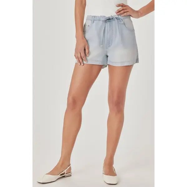 Splendid Lounge Shorts - Bleached Indigo Blue