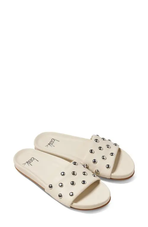 Beek Gallito Studded Slide Sandals - Vanilla