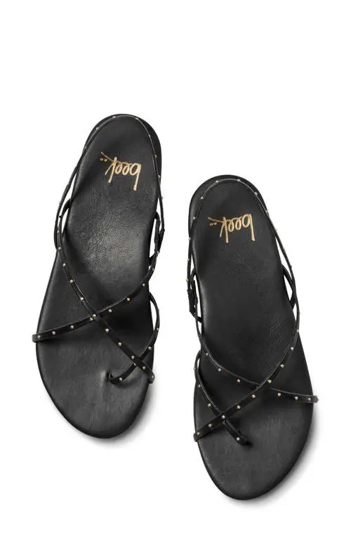 Beek Palila Studded Leather Slingback Sandal