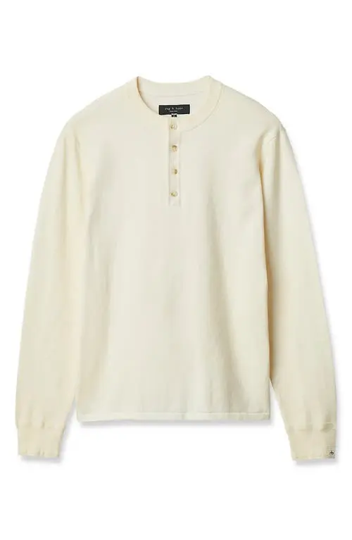Rag & Bone Washed Cotton Henley