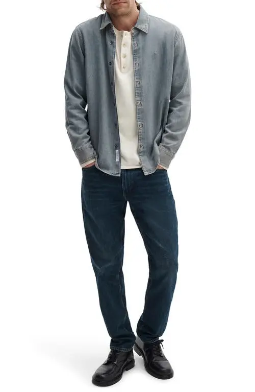 Rag & Bone Washed Cotton Henley