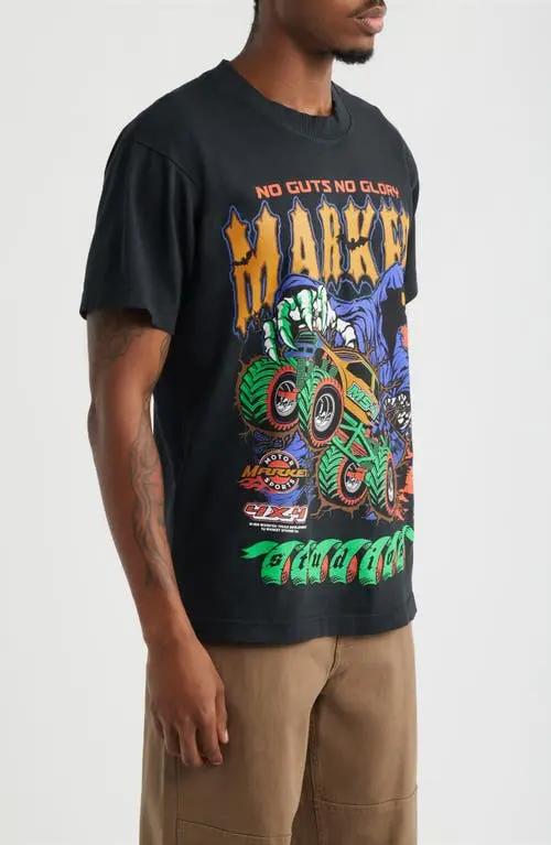 MARKET No Guts No Glory Cotton Graphic T-shirt