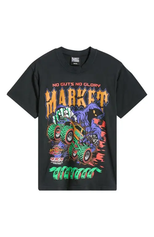 MARKET No Guts No Glory Cotton Graphic T-shirt