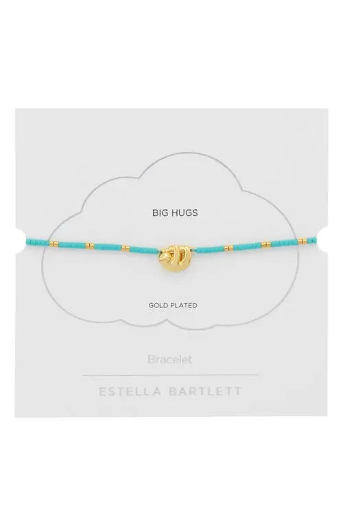 Estée Lauder Sloth Pendant Beaded Bracelet