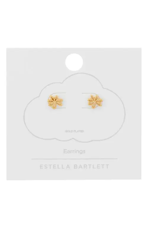 Estée Lauder Mini Doodle Flower Stud Earrings