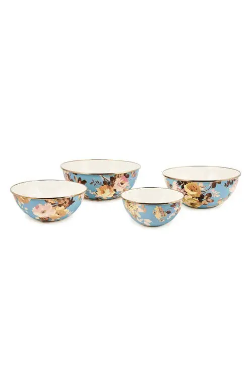 MACKENZIE-CHILDS Wild Rose Slate Medium Everyday Bowl